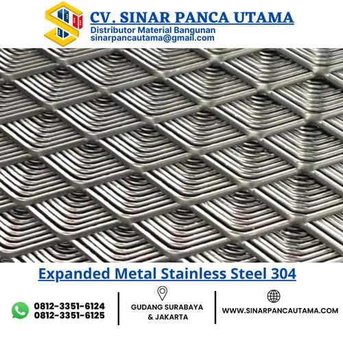 Jual Expanded Metal Besi Stainlees Steel 304 Galvanis - Kab. Sidoarjo ...
