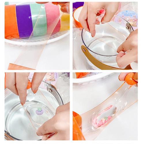 Jual Selotip Tape Warna DIY/ Tape Bola / Roll Pita Balon Air / Ball ...