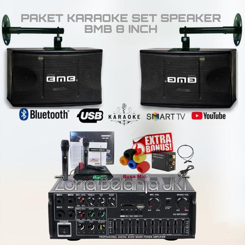 Jual PAKET KARAOKE HEMAT RUMAH SPEAKER BMB 8 INCH ORIGINAL GARANSI - Jakarta Barat - Zona ...