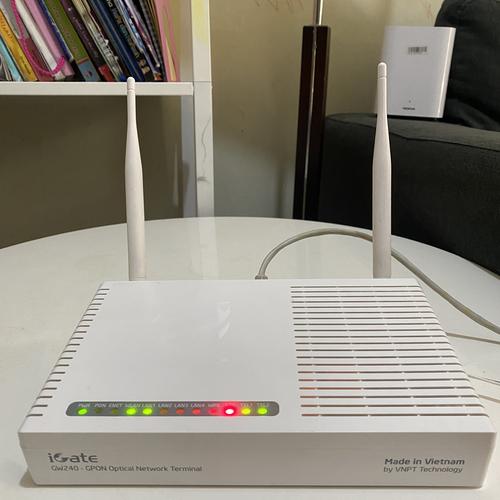 Jual Router WiFi GPON iGate GW240 Port Hijau | ONT | Printer Sharing ...