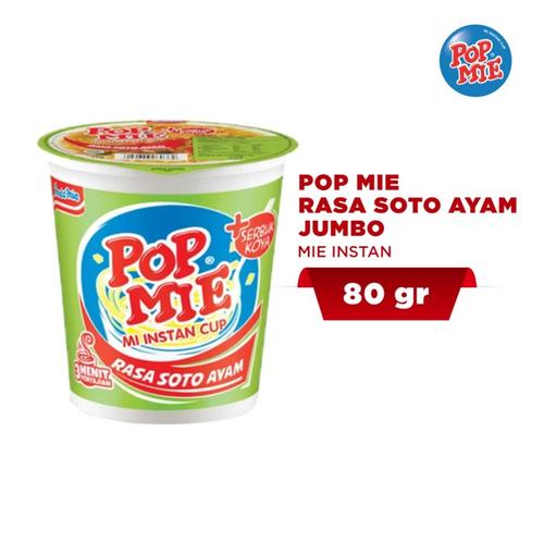 Jual POP MIE RASA SOTO AYAM / AYAM BAWANG JUMBO 80 GRAM - SOTO AYAM ...