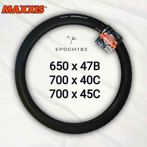 Jual Ban Luar Sepeda Maxxis Rambler 650 x 47B, 700 x 40C & 700 x 45C ...