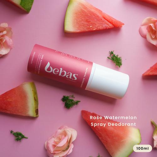 Jual Bebas Natural Rose Watermelon Spray Deodorant 100 ml - Jakarta ...