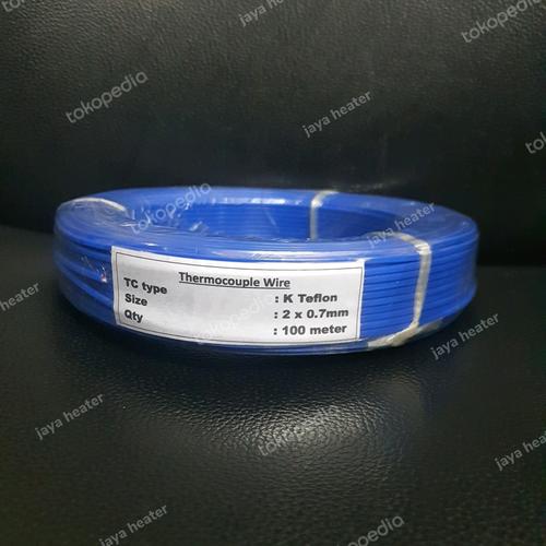 Jual kabel thermocouple type K 2x7/0.2mm teflon - Jakarta Barat - Jaya ...