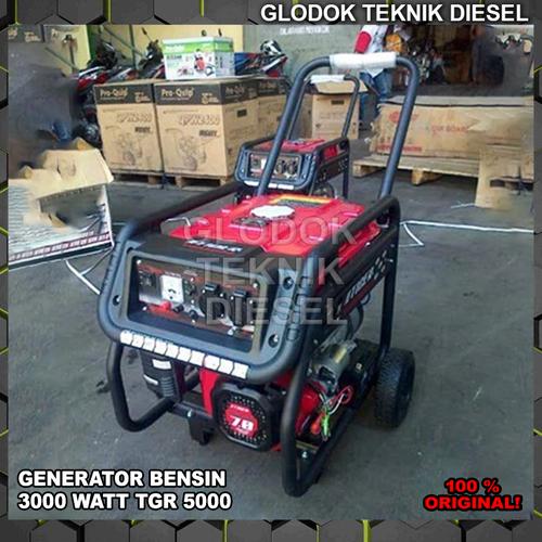 Jual TIGER Genset Generator Listrik TGR 5000 3000 WATT Bensin Gasoline ORI - Kota Tangerang ...