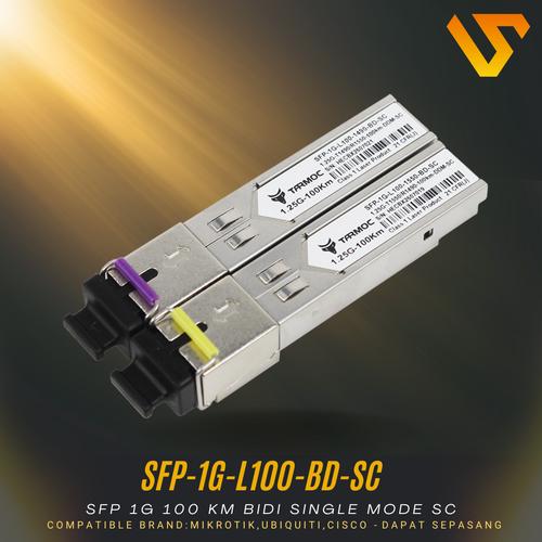 Jual Tarmoc SFP-1G-L100-BD-SC |SFP 1G BIDI 100KM SC SFP 1G 100KM ...