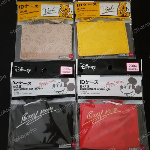 Jual Disney Mickey Mouse ID Tag Card Holder Lanyard Tempat Kartu ...