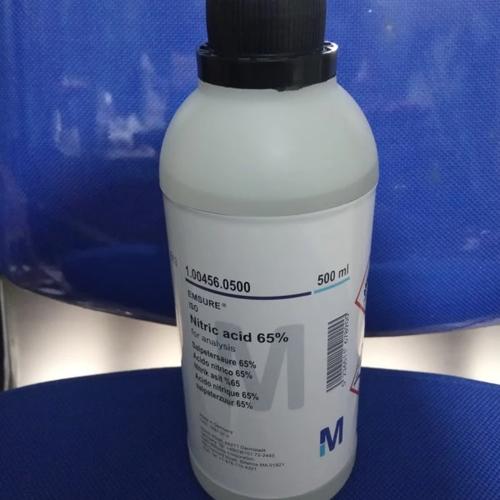 Jual Nitric acid 65% HNO3 Asam nitrat Merck for analysis// 500ml eceran ...