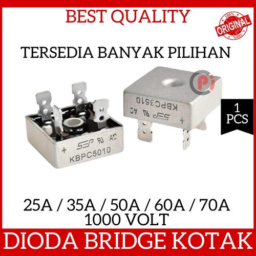Jual Dioda Bridge Model Kotak Diode Penyerarah KBPC 25A 35A 50A 60A 70A ...