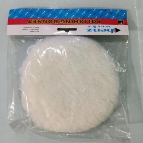 Jual Benz Wool Poles 7" Wax Compound Mobil 7inch kain Wol Bonnet ...