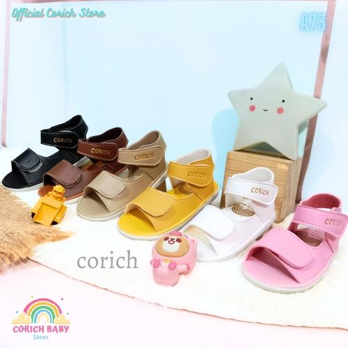 Jual SANDAL BUNYI ANAK - A73 - SANDAL BUNYI CIT CIT - SEPATU SANDAL ANAK - Hitam, 24 - Kab ...