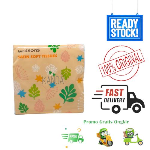 Jual Watsons X Flower Pop up Tissue Tissu Kering Kotak Kecil 130s ...