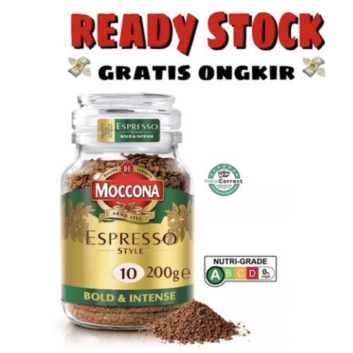 Jual Moccona Instant Coffee Espresso Style 200g (10) - Kota Tanjung Pinang - Shopres Store ...