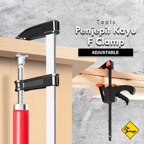 Promo F Clamp Alat Penjepit Jepitan Catok Kayu 4 6 8 12 Inch Quick ...