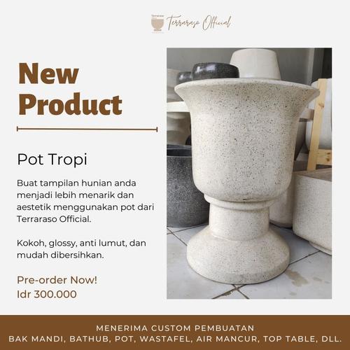 Jual Pot Bunga/ Pot Tanaman/ Pot Teraso / Pot Jumbo / Pot Tropi - Kab ...