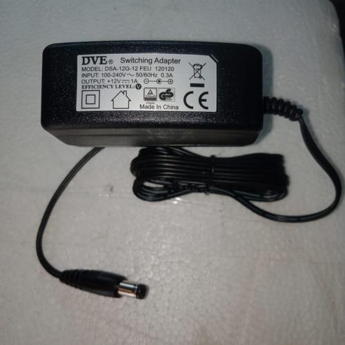 Jual dve adaptor 12v 1a original 12 volt 1 ampere - Jakarta Pusat ...