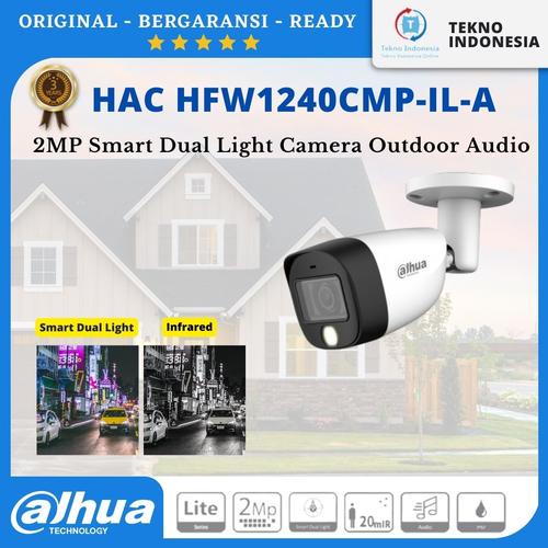 Jual Dahua HAC HFW1240CMP-IL-A 2MP Smart Dual Light Camera Outdoor ...