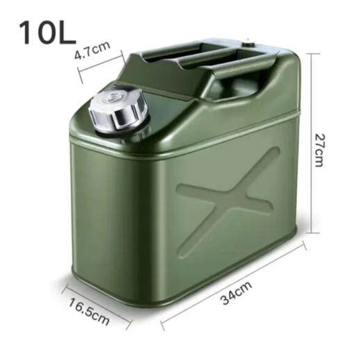 Jual jerigen 10l jerry can 10 liter besi tempat genset bbm bensin solar ...