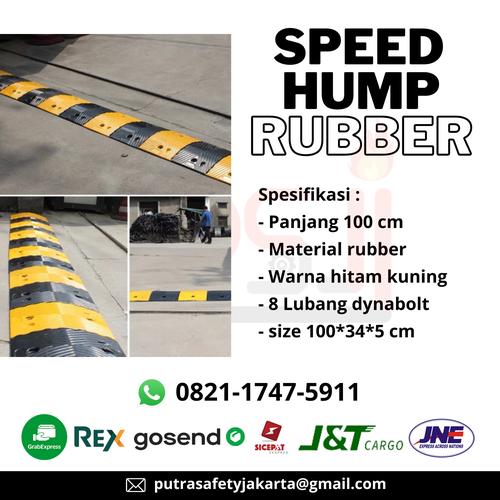 Jual POLISI TIDUR KARET 100 CM SPEED HUMP BUMP 1 METER SAFETY JALAN ...