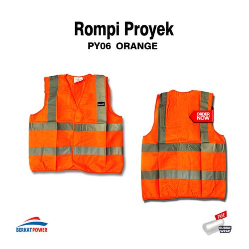 Jual Rompi Proyek Asgard Type PY06 Orange 2 Baris - L - Kota Surabaya ...