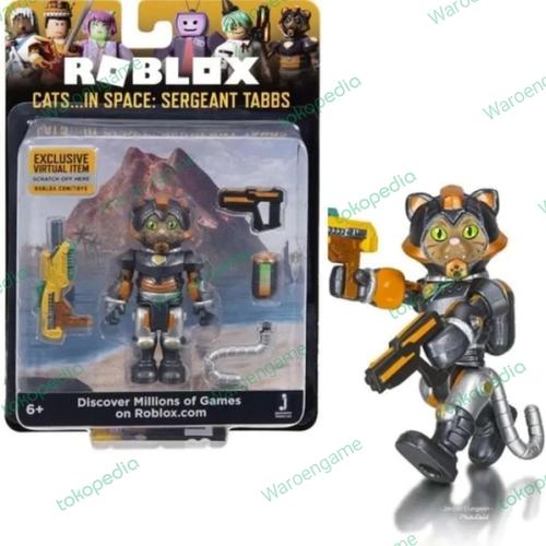 Jual Roblox Original Rog Core Figures - Cats In Space Sergeant Tabbs ...