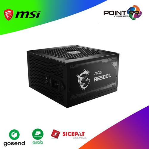 Jual MSI MAG A650GL | PSU 650W 80+ Gold Fully Modular - Kota Bandung ...