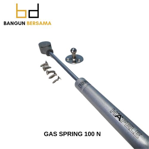Jual Hafele Gas Spring 100 N Slow Motion Soft Close Hidrolik Lemari ...