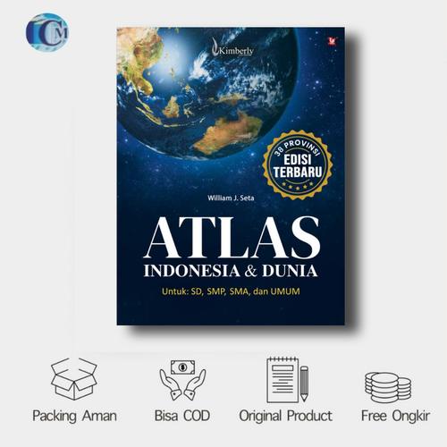 Jual Atlas Lengkap 38 Propinsi di Indonesia Dan Dunia Untuk Pelajar ...