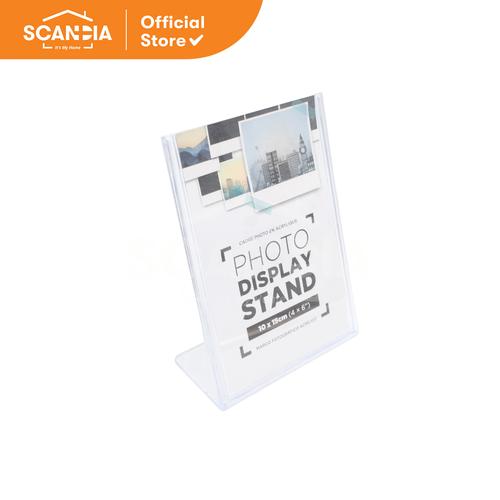 Promo SCANDIA Bingkai Photo Display Vertical Stand 10x15cm Clear (GF0168) - Jakarta Barat ...