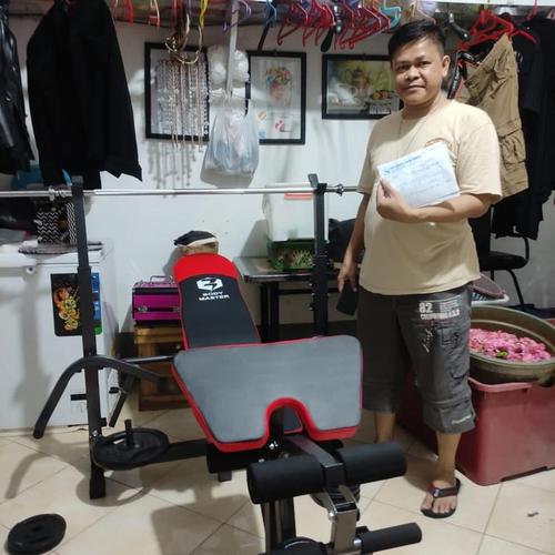 Jual Alat Bench Press Body Master Plus Stik dan Beban - Jakarta Barat ...