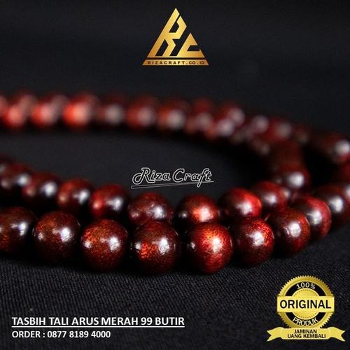 Jual Tasbih Kayu Tali Arus Akar Bahar Merah Unik ASLI Original [ Promo ...