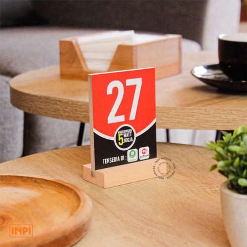 Jual custom nomor meja - custom produk nomor meja - Kota Bandung - INPI ...