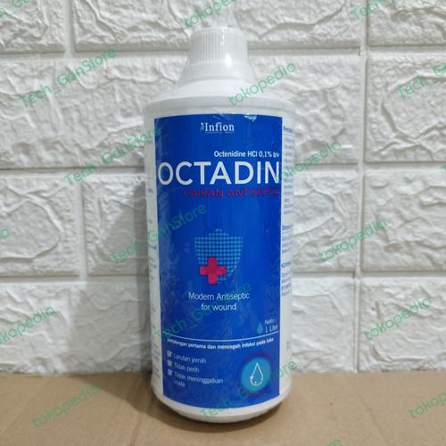 Jual Octadin 1 Liter Cairan Antiseptik Octenidine HCI 0,1% - Kota ...