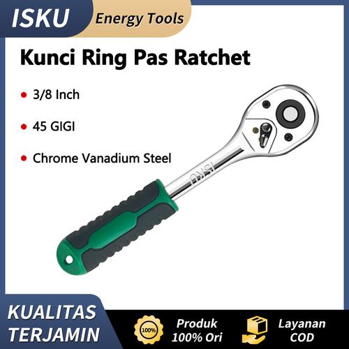 Jual Isku Gagang Ratchet Stang Kunci Shock 3/8 45 Gigi - Jakarta Utara ...