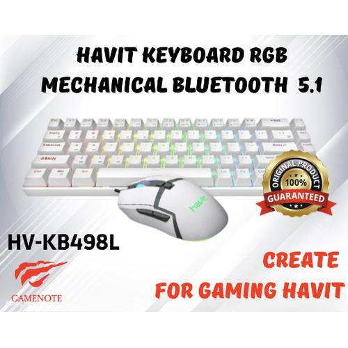 Jual Mechanical Keyboard Dual Mode ( Wired & Bluetooth 5.1 ) RGB 60% ...