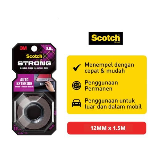 Jual Scotch 3M Auto Exterior strong Double Sided Mounting Tape ...
