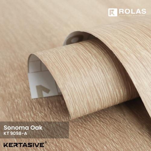 Jual KERTASIVE SONOMA OAK (WOOD) / PVC SHEET / Pelapis Mebel / Kitchen ...