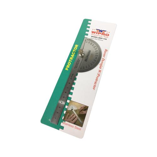 Jual WIPRO Protractor - Busur Derajat Stainless 6" - BDP-150 ...