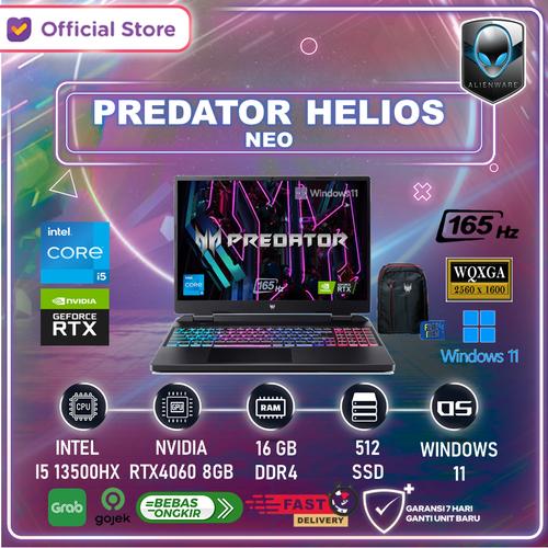 Promo Acer Predator Helios Neo 16 i5-13500HX RTX4050 6GB - 8GB 512GB ...