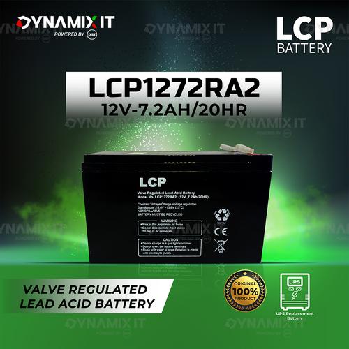 Jual Battery / Baterai UPS LCP 12V 7.5AH - Aki Kering - LCP1272RA2 ...