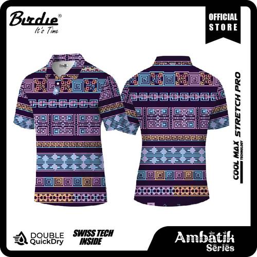 Promo Baju Polo Shirt Golf Polyester Dry Fit CoolMax-Ambatik Series #6 ...