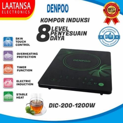 Jual KOMPOR LISTRIK/KOMPOR INDUKSI DENPOO DIC 200- 1200 WATT BISA DI ATUR - Jakarta Timur ...