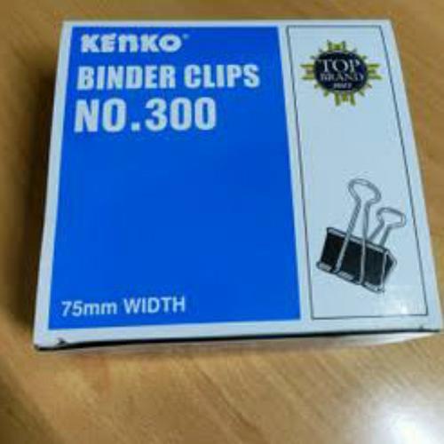 Jual Binder clip kenko no 300 75mm ( 6 pcs per dus ) - Jakarta Selatan ...