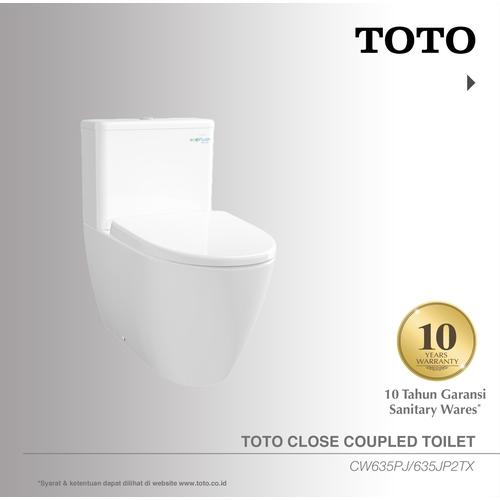 Promo TOTO Closet CW635PJ/SW635JP2 (Ptrap) | Closet Duduk - Kloset ...