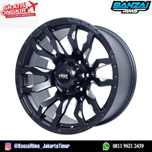 Jual VELG MOBIL HSR BURNEH R18 FOR TRITON HILUX DOUBLE CABIN FORTUNER ...