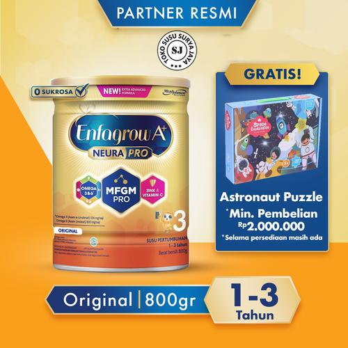 Jual Enfagrow A+ Tahap 3 Kemasan 800 gr - VANILLA, 1 KALENG - Kota ...
