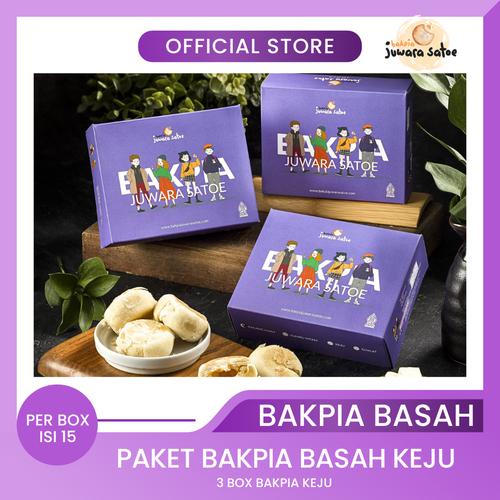 Promo PAKET BAKPIA BASAH RASA KEJU ( 3 BOX ) - BAKPIA JUWARA SATOE ...