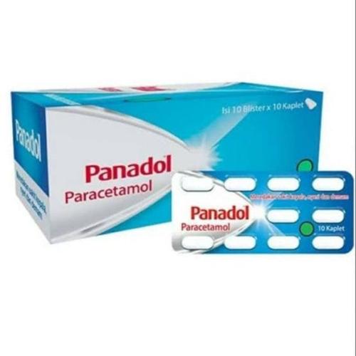 Jual Panadol Biru Paracetamol 1 box obat flu, demam, sakit kepala - Kab ...