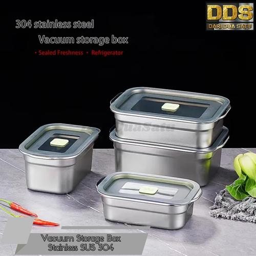 Jual Vacuum Food Storage Container Box Stainless 304 Kapasitas 700-1900 ...