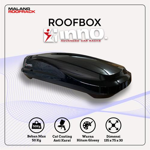 Jual ROOFBOX ROOF BOX INNO 220L Bagasi Atas Model Plastik ABS made in ...